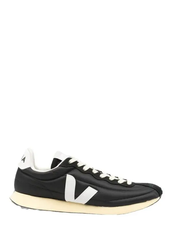 VEJA Belem Logo-patch Panelled Sneakers - Black