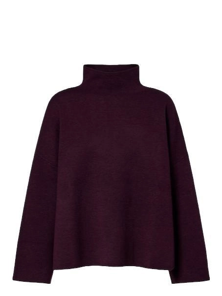 Jardin Des Orangers Virgin Wool And Cashmere High Neck Sweater - Black