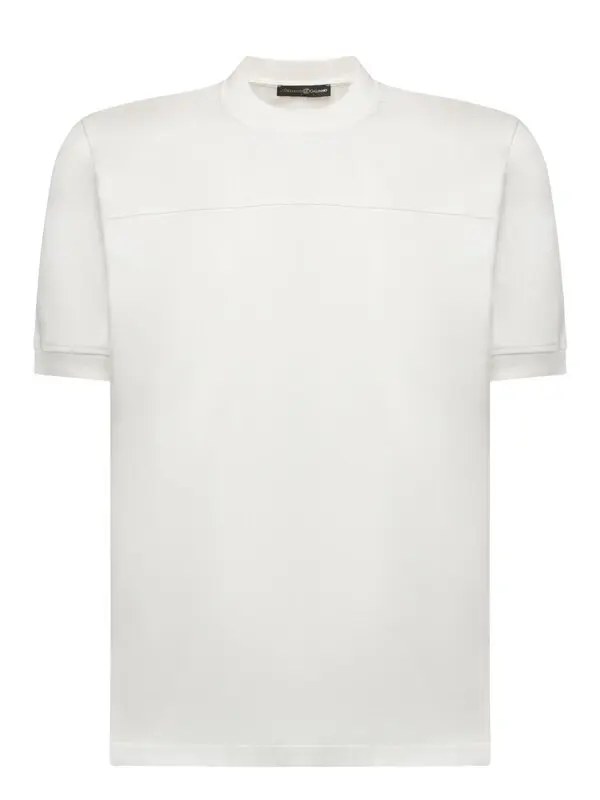 GIULIANO GALIANO Crew Neck T-shirt - White