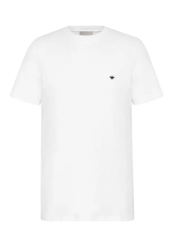 Dior Crewneck Short-sleeved T-shirt - White