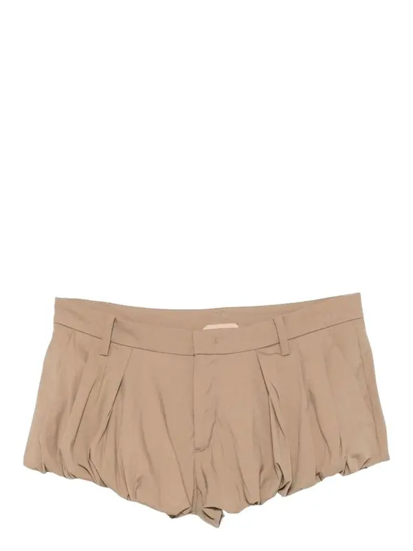 N.21 Puff Silhouette Shorts - Khaki