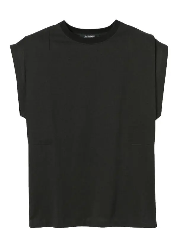 Jacquemus Crew Neck Vest - Black