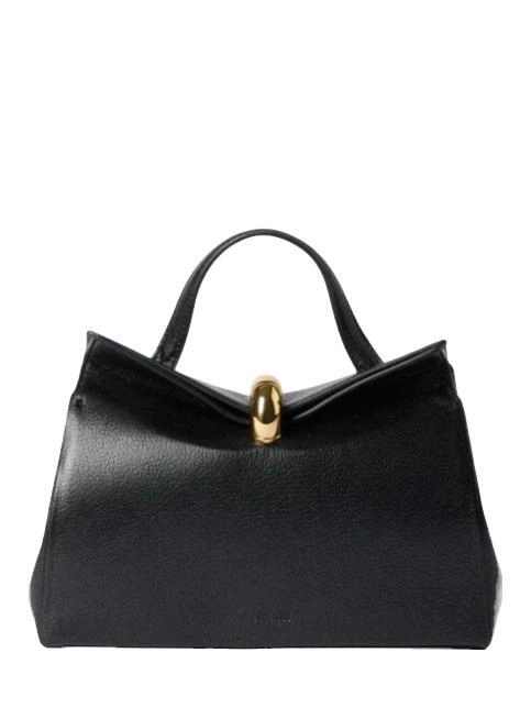 Jacquemus The Small Valérie Grained Leather Tote Bag - Black
