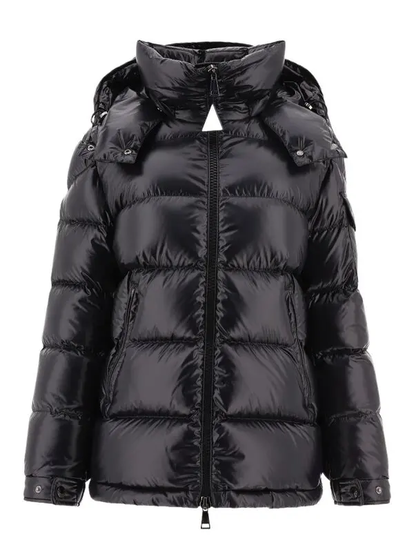 Moncler Hooded Down Jacket - Black