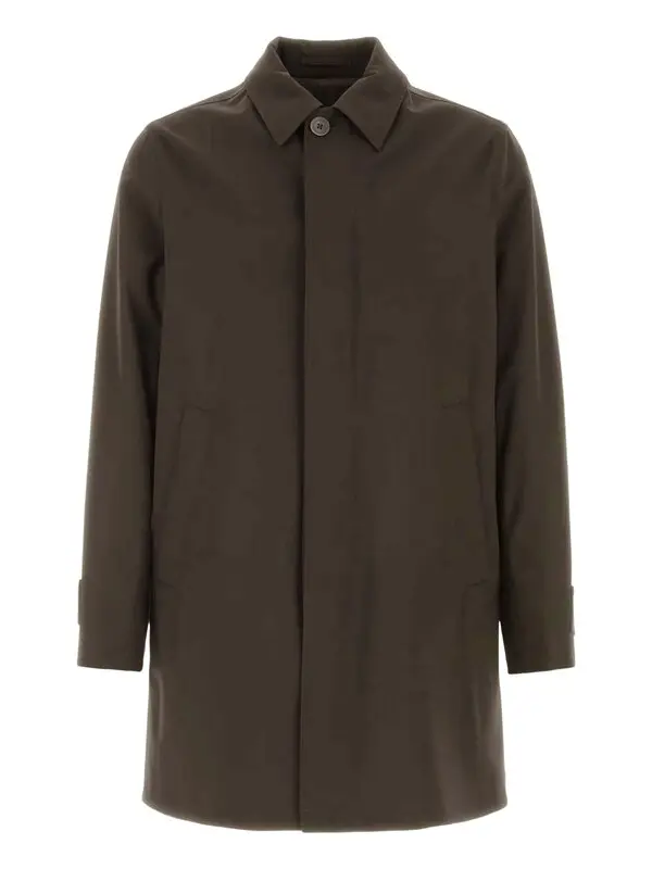 Herno Long-sleeved Trench Coat - No