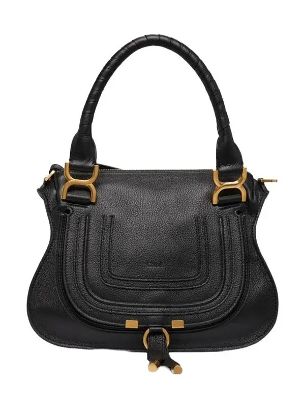 Chloé Marcie Top Handle Bag - Black