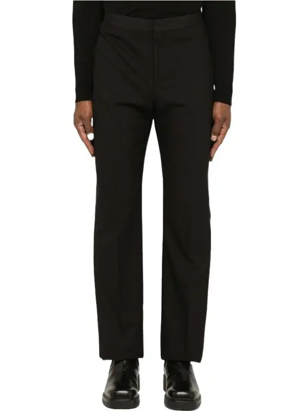 Off-White Tailored Straight Leg Trousers - Black