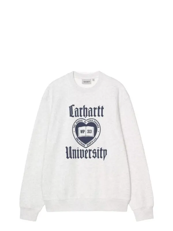 Carhartt Work In Progress University Sweatshirt - Ash Heather