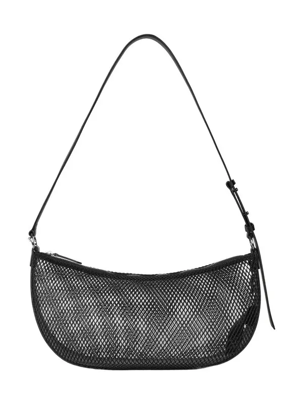SAMSOE SAMSOE Mesh Shoulder Bag - Black