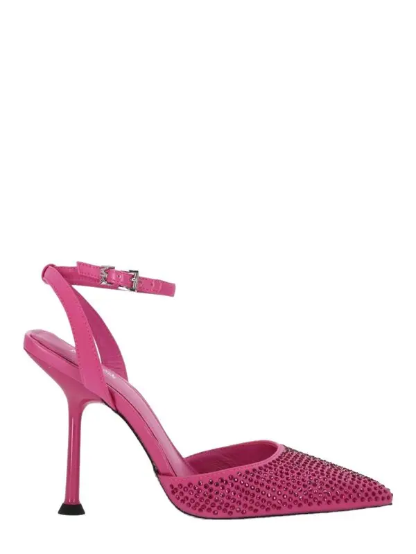 Michael Kors Stud Embellished Pointed Toe Pumps - Pink