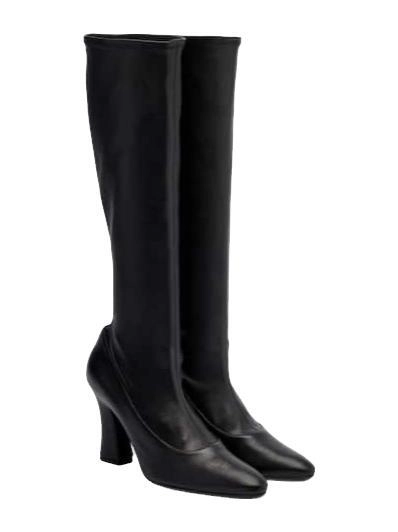 Magda Butrym Leather Knee-high Boots - Black