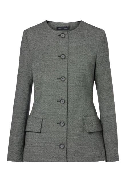 Proenza Schouler Annemarie Wool Jacket - Gray