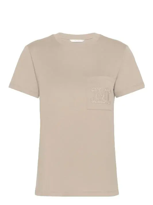 Max Mara Short-sleeved T-shirt - Nude