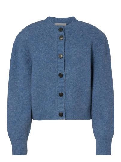 RÓHE Wool Cardigan - Blue