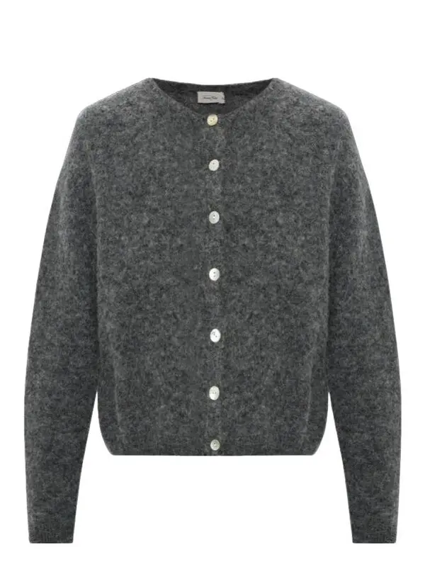 American Vintage Crew Neck Long-sleeved Knitwear - Black