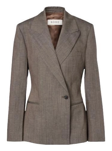 RÓHE Wool-blend Blazer - Gray