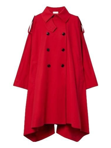 RÓHE Cotton-blend Trench Coat - Red