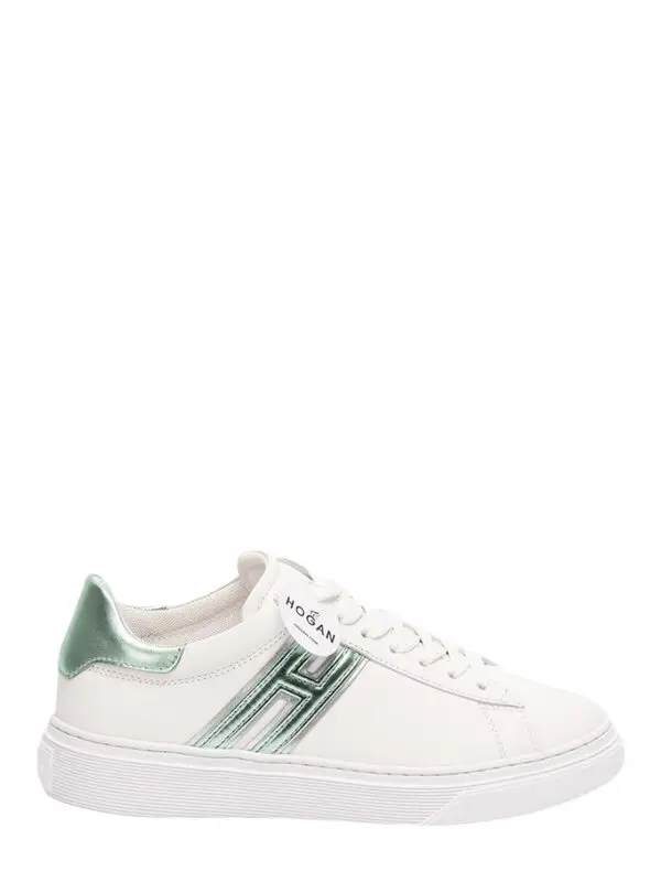 Hogan H365 Low-top Sneakers With Logo Detailing - White
