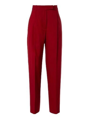 RÓHE Virgin Wool Tape Pants - Red