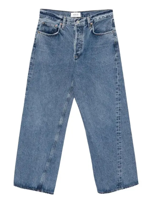 AGOLDE Five-pocket Denim Trousers - Blue