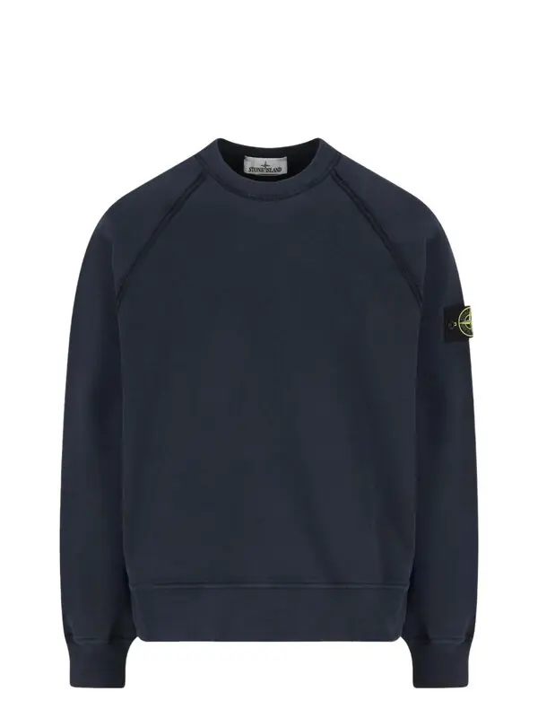 Stone Island Long Sleeve Sweatshirt - Blue
