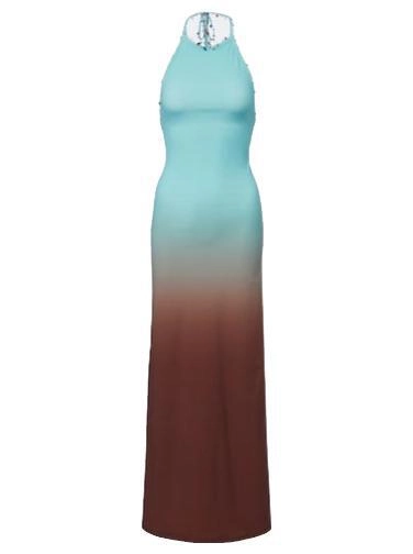 Christopher Esber Embellished Halter Maxi Dress - Red