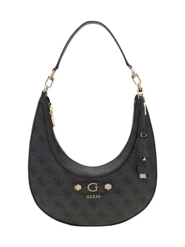 Guess Lindsey Hobo Bag - Dark Gray