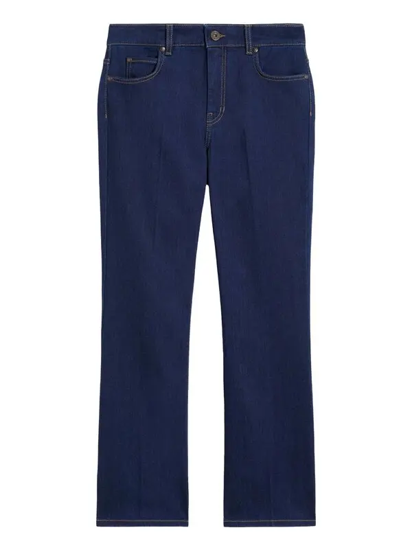 Max Mara Five-pocket Stretch Denim Jeans - Blue