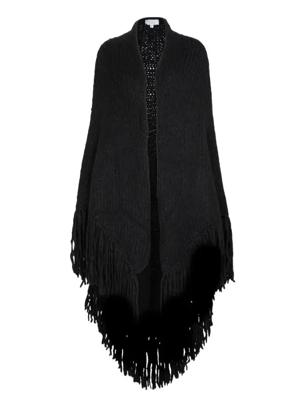 Gabriela Hearst Hand-woven Shawl - Black