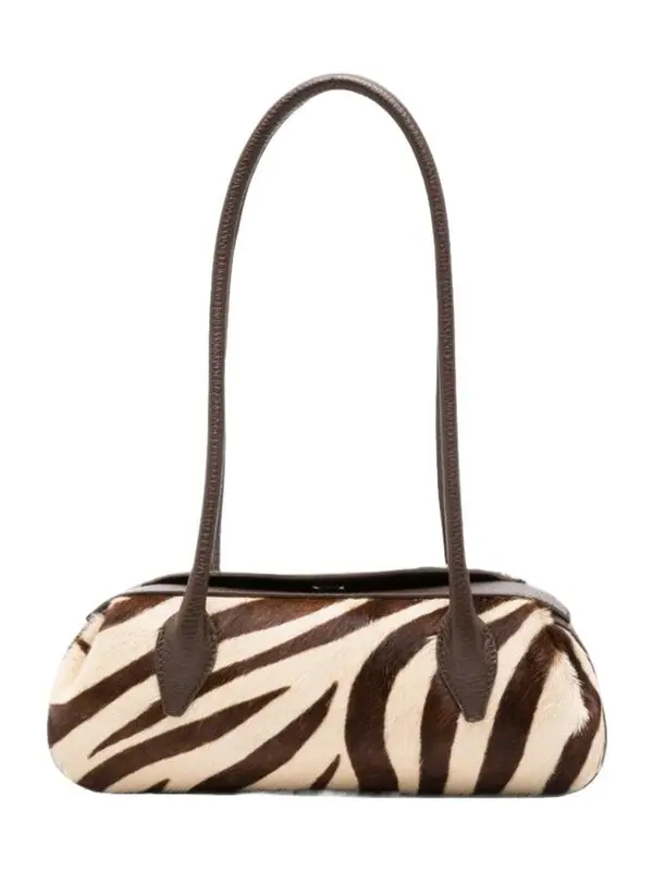 Yuzefi Double-handled Handbag - Brown