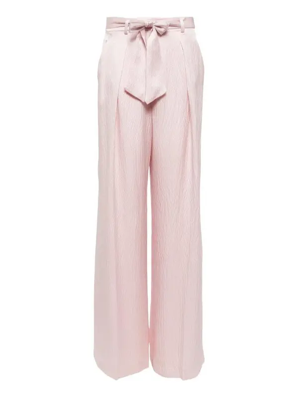 Gabriela Hearst High-waisted Wide-leg Pants - Pink