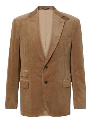 Ralph Lauren Kent Cotton And Cashmere Corduroy Blazer - Brown