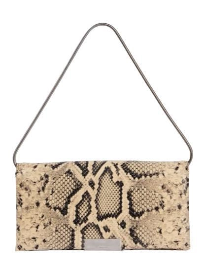 JIL SANDER Carnet Clutch - Nude