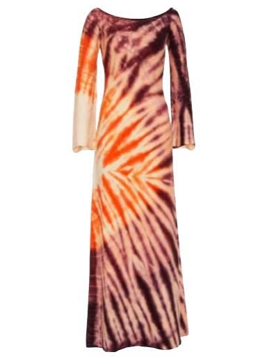 Gabriela Hearst Kells Tie-dye Maxi Dress - Multicolor