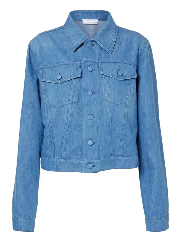 Gabriela Hearst Long-sleeved Denim Jacket - Blue