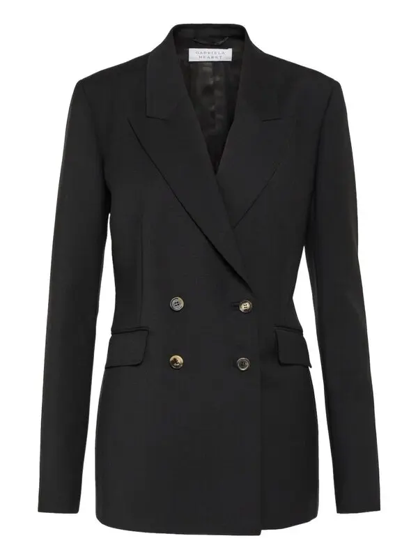 Gabriela Hearst Angela Wool Blazer - Black