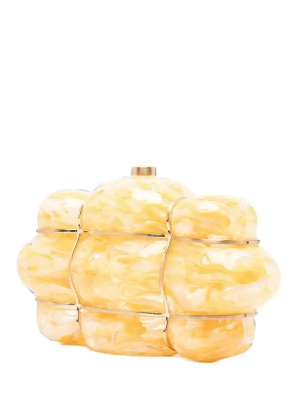 Cult Gaia Irregular Shaped Clutch - Yellow