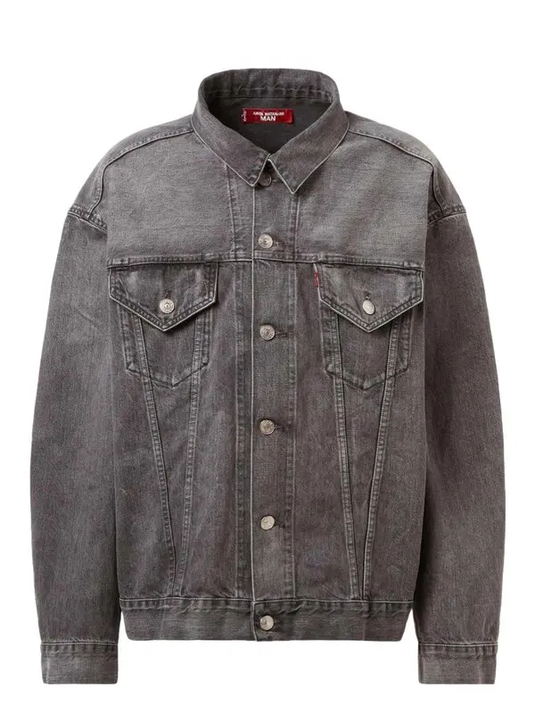 Junya Watanabe X Levi's Button-down Denim Jacket - Black