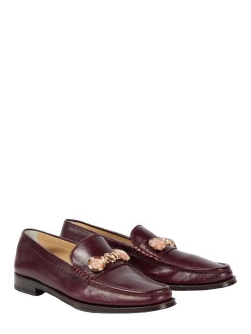 Gabriela Hearst Melchora Embellished Leather Loafers - Black