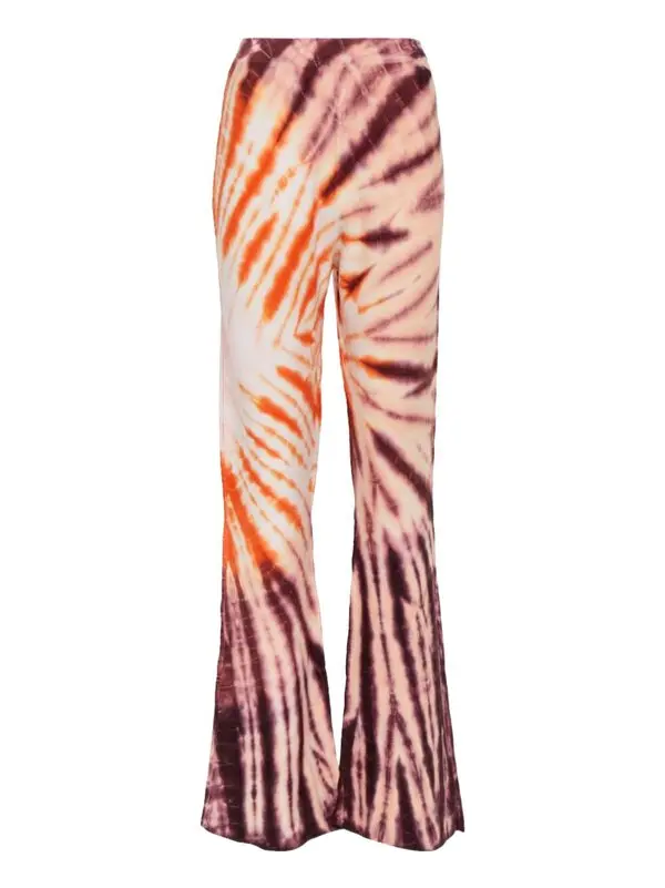 Gabriela Hearst Tie-dye Flare Pants - Multicolor