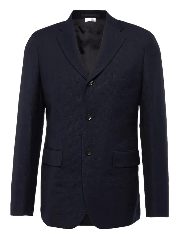 Comme Des Garçons Single-breasted Suit Jacket - Black