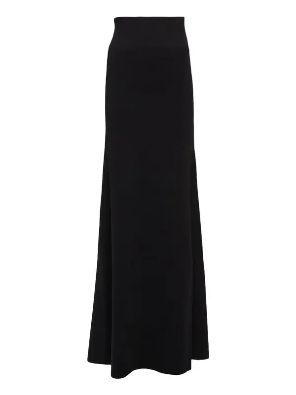 Victoria Beckham High-waisted Midi Skirt - Black