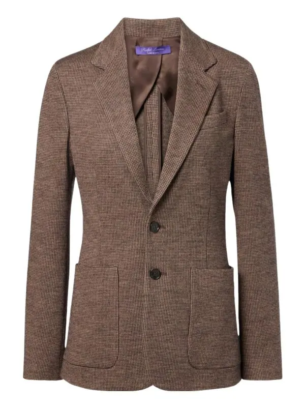 Ralph Lauren Hailey Wool Blazer - Brown