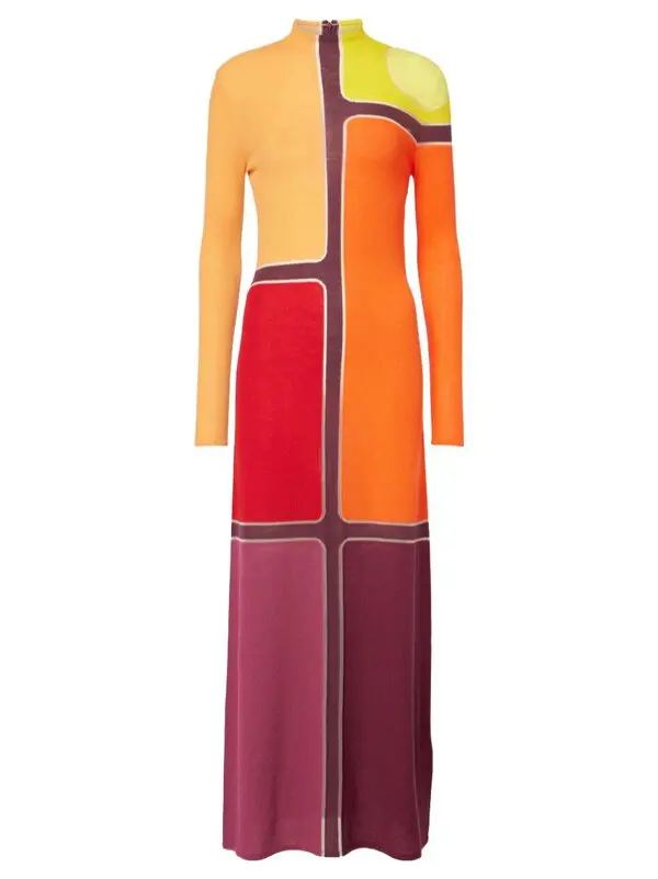 Gabriela Hearst Apollonis Maxi Dress - Red