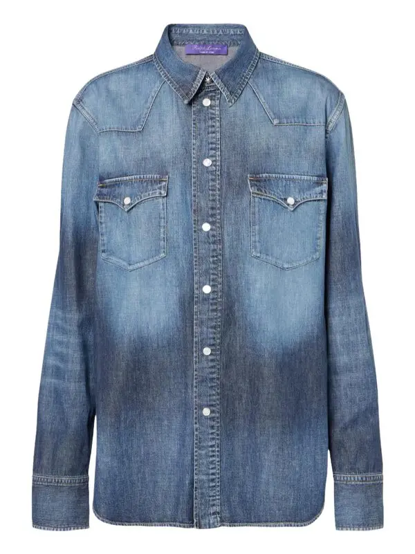 Ralph Lauren Payson Cotton Shirt - Blue