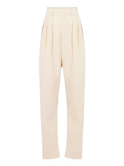 LEMAIRE Wool-blend Gabardine Tapered Pants - Beige