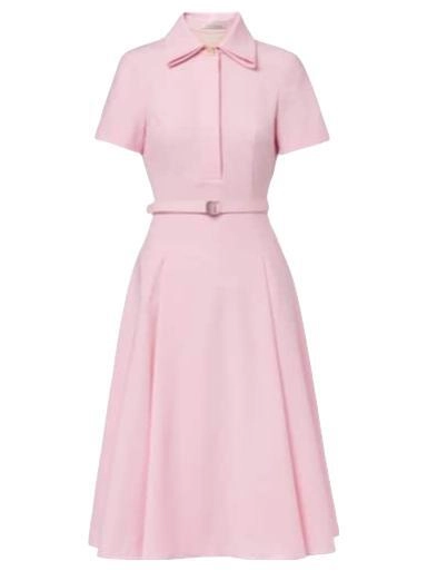 EMILIA WICKSTEAD Belted Shirt Dress - Pink