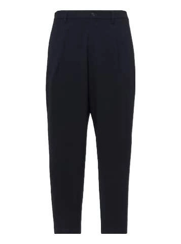 Giorgio Armani Pure Wool Tailored Pants - Black