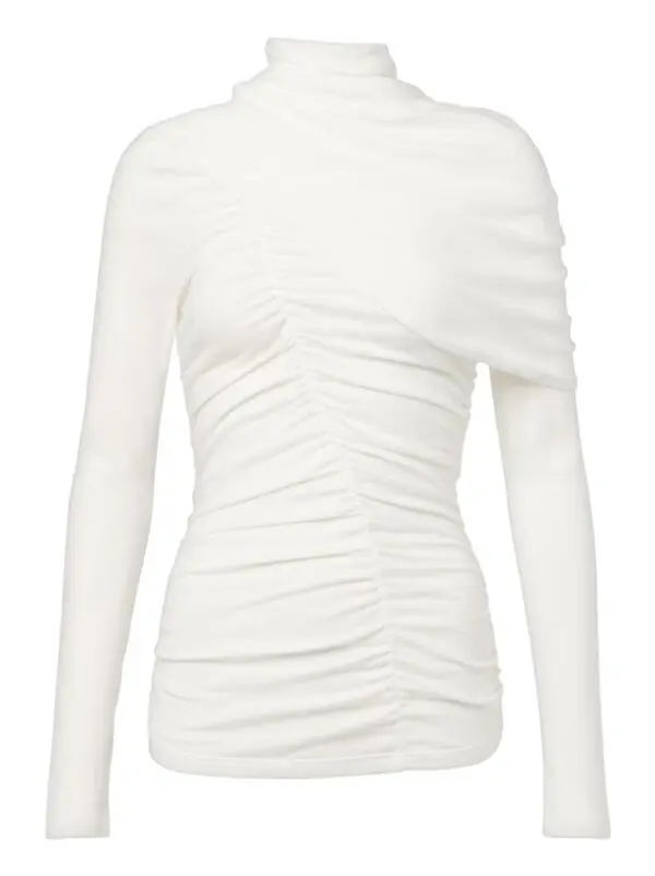 Magda Butrym Long-sleeved Top - White