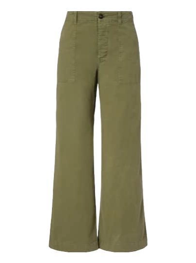 NILI LOTAN Wide-leg Casual Pants - Green